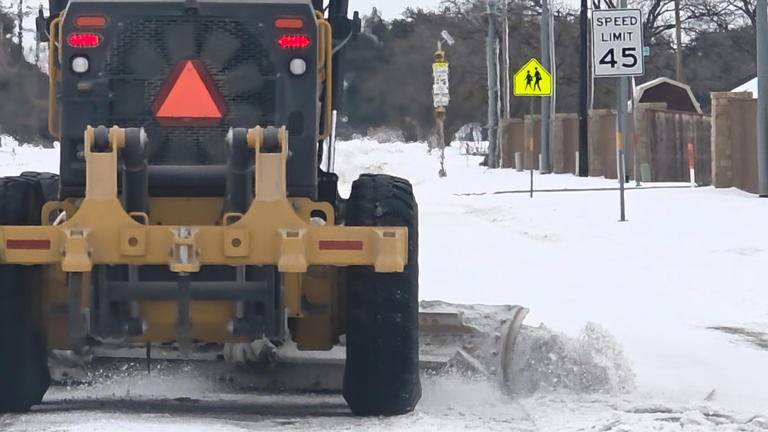 Big Country law enforcement & road crews battle winter weather