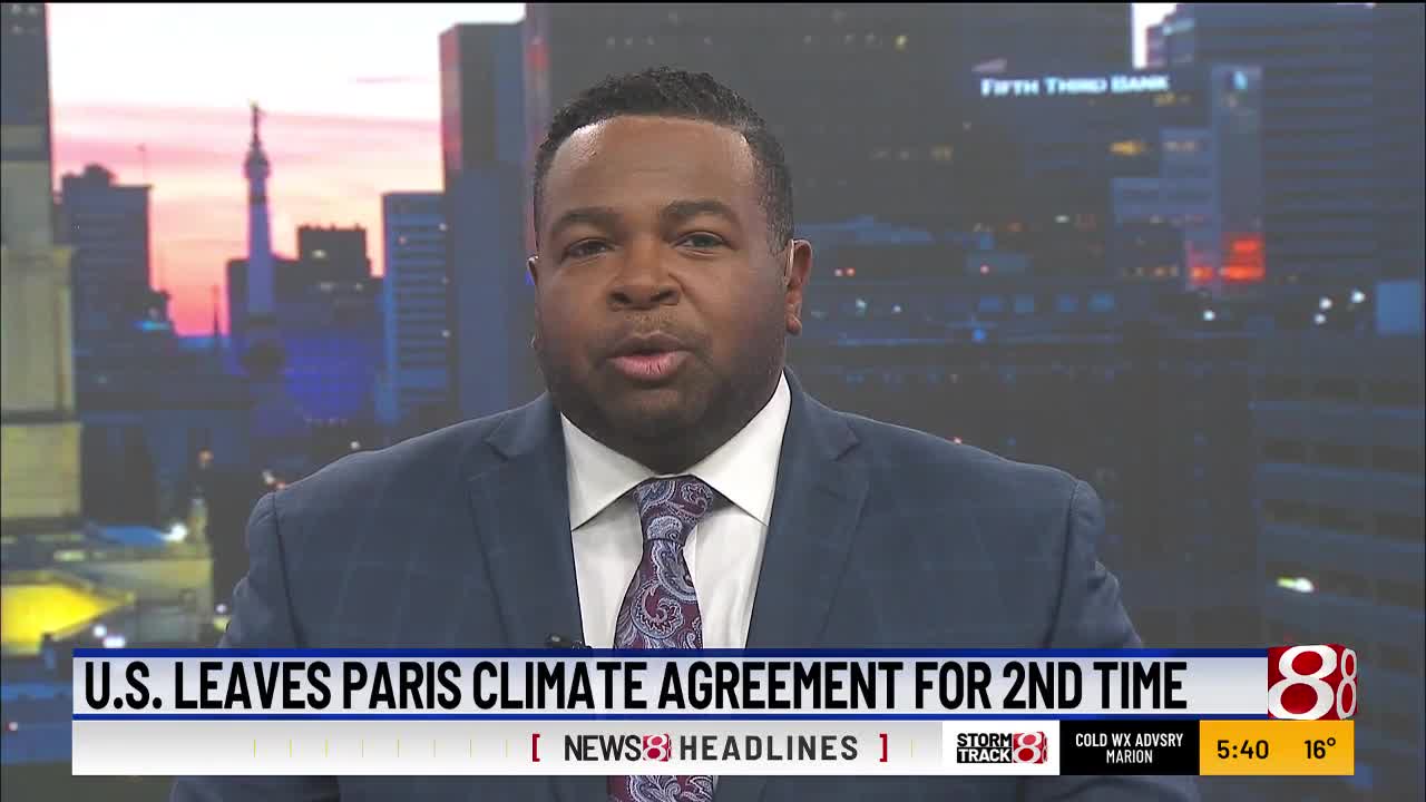 US leaves Paris climate agreement for 2nd time