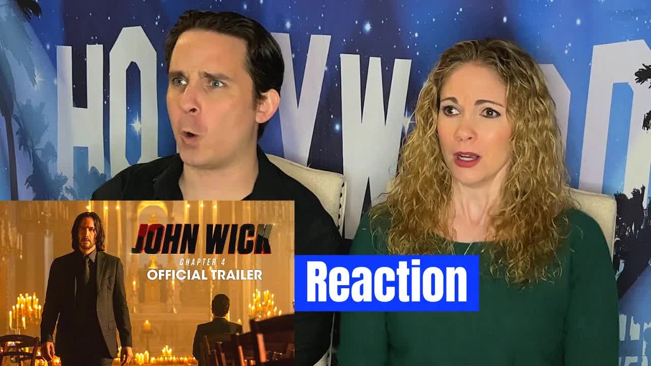 John Wick Chapter 4 official trailer reaction