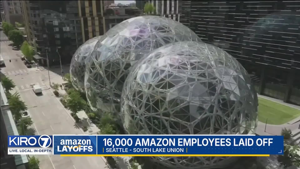 Video: 16,000 Amazon employees laid off
