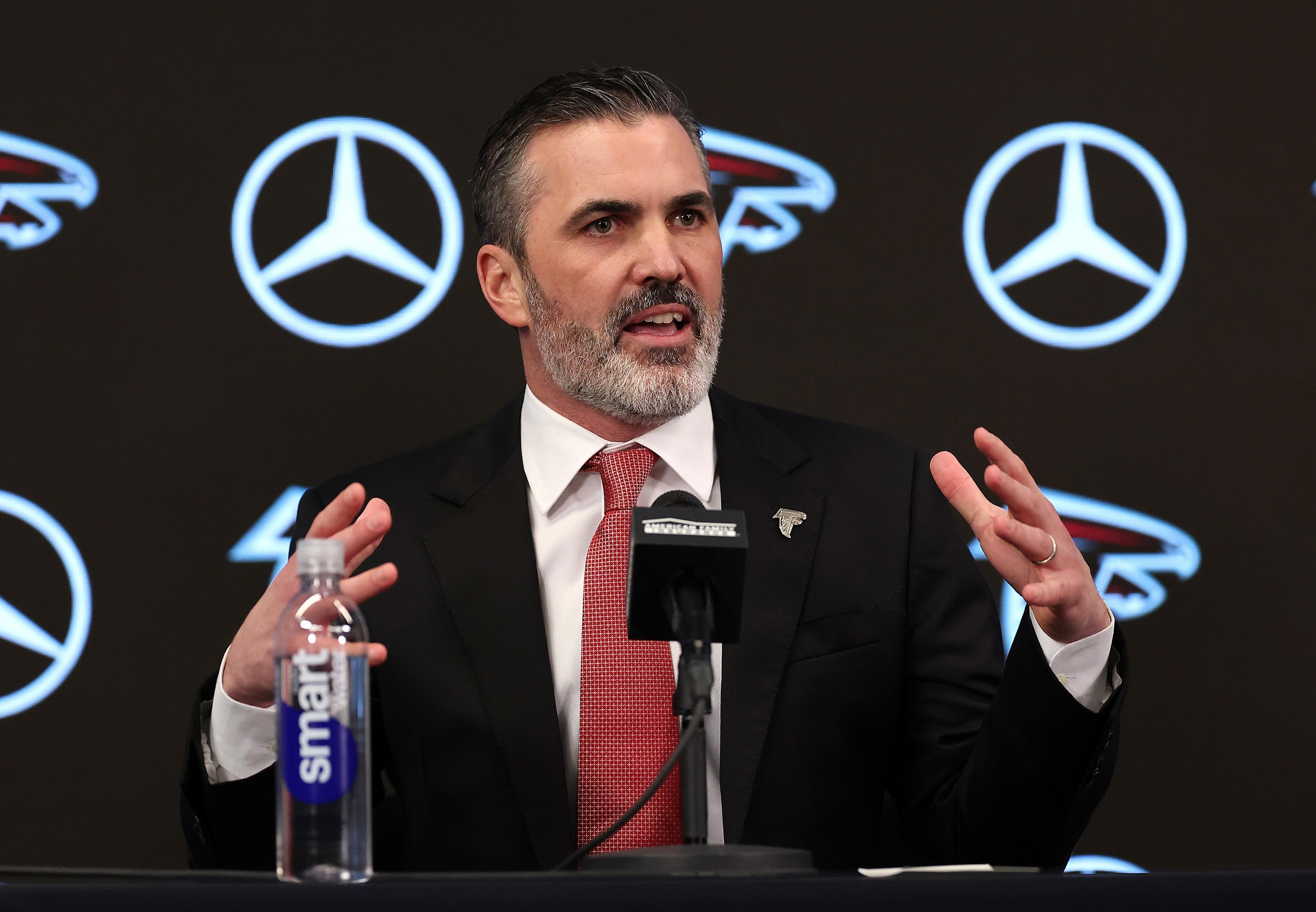 Falcons head coach Kevin Stefanski has a message for the fans
