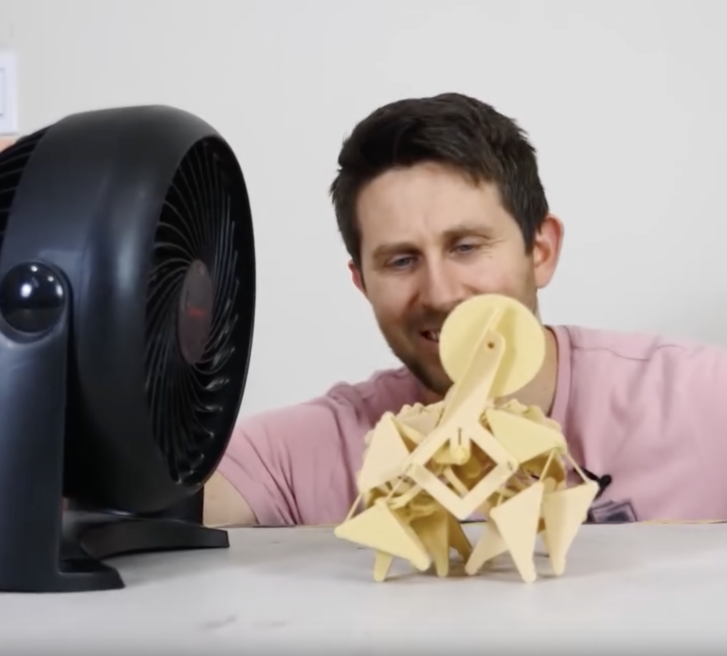 Artificially intelligent animals powered by the wind