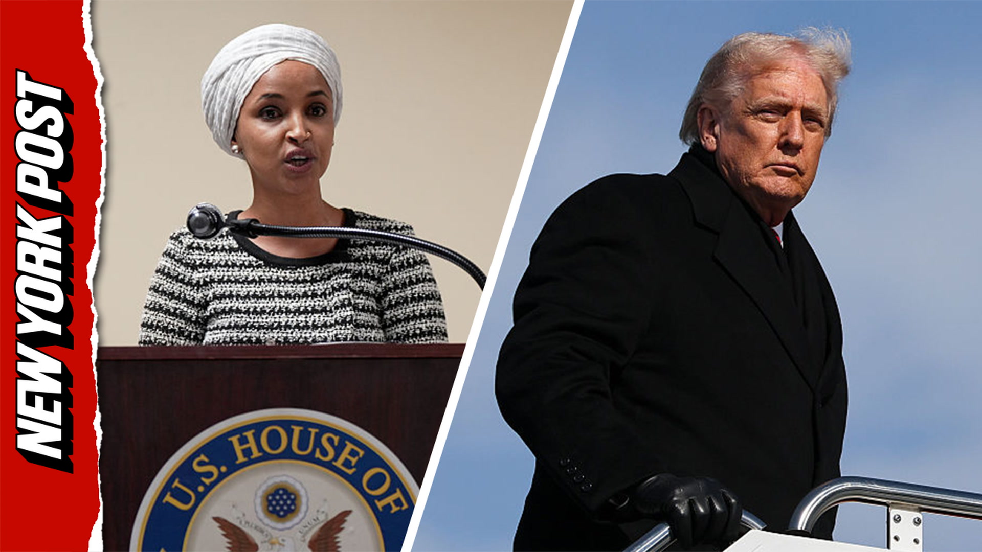 Ilhan Omar says Trump's 'hateful rhetoric' fueled syringe attack
