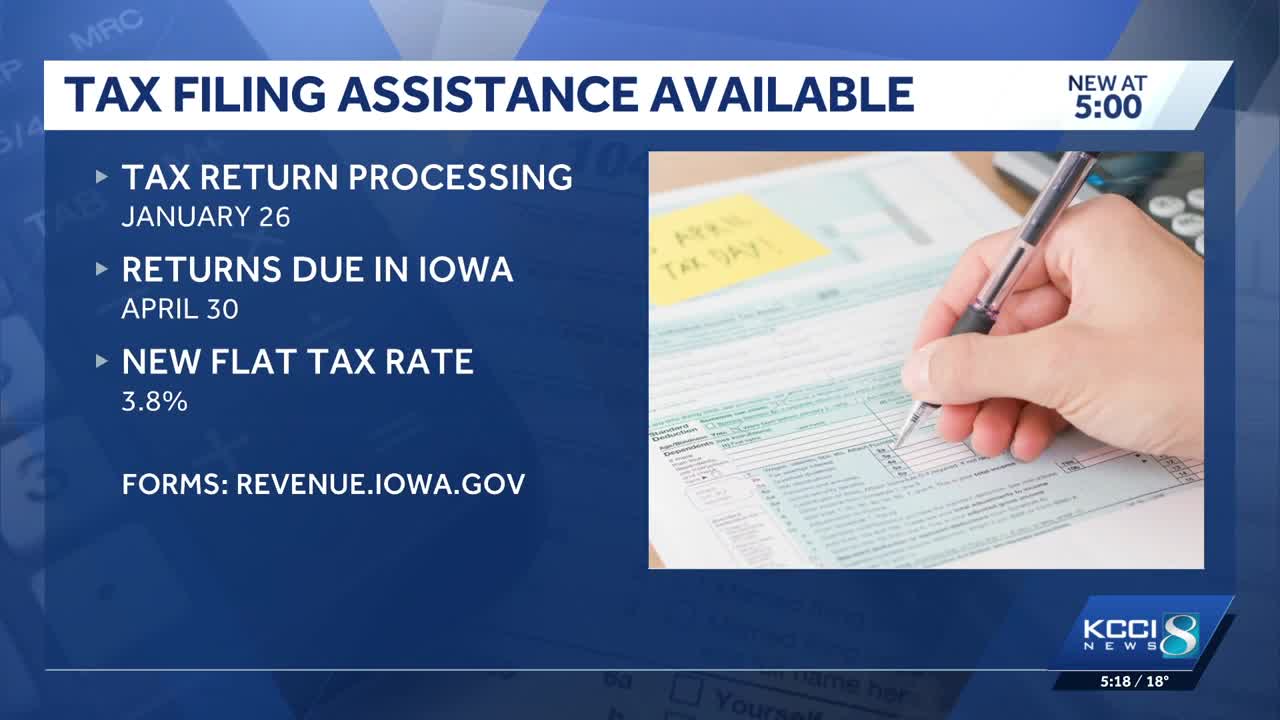 Iowa Department of Revenue offers resources for tax filing season