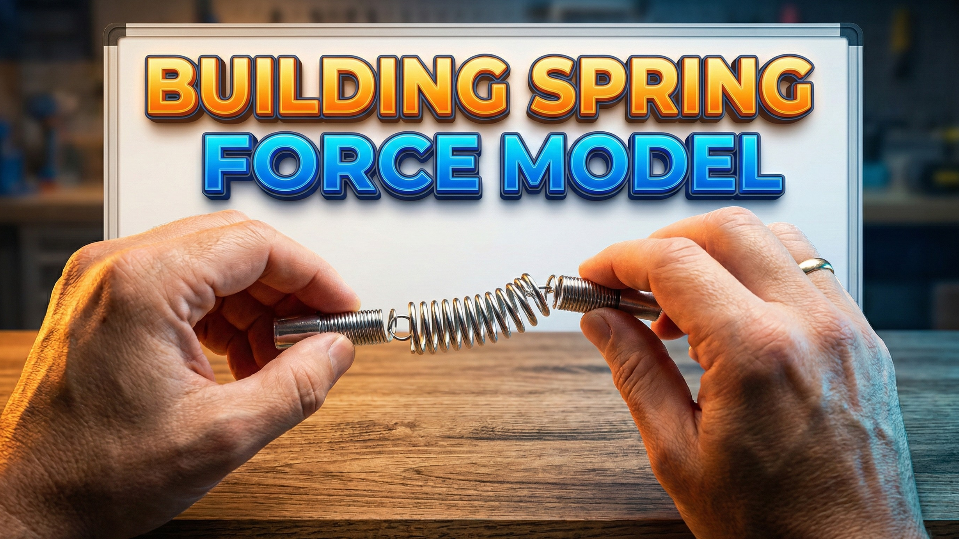 Physics tutorial: Modeling the force of a spring