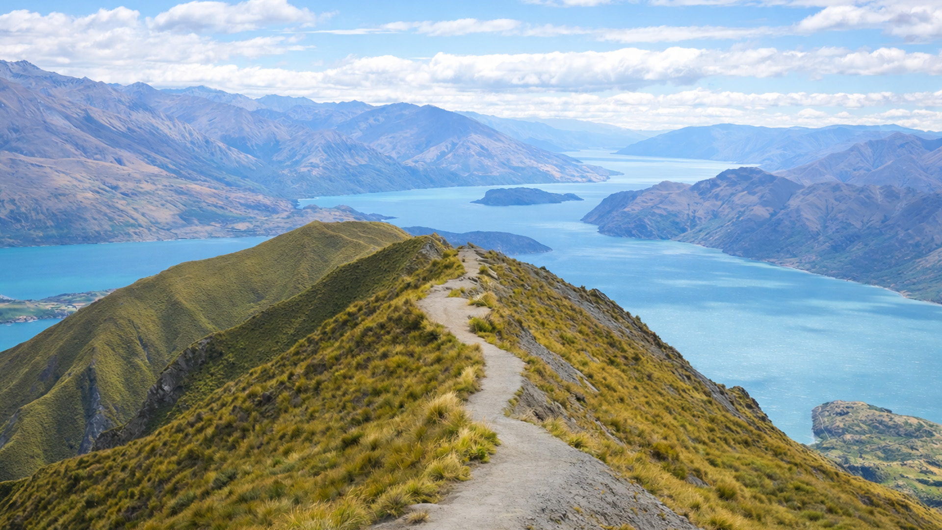 Would you walk this narrow mountain path?