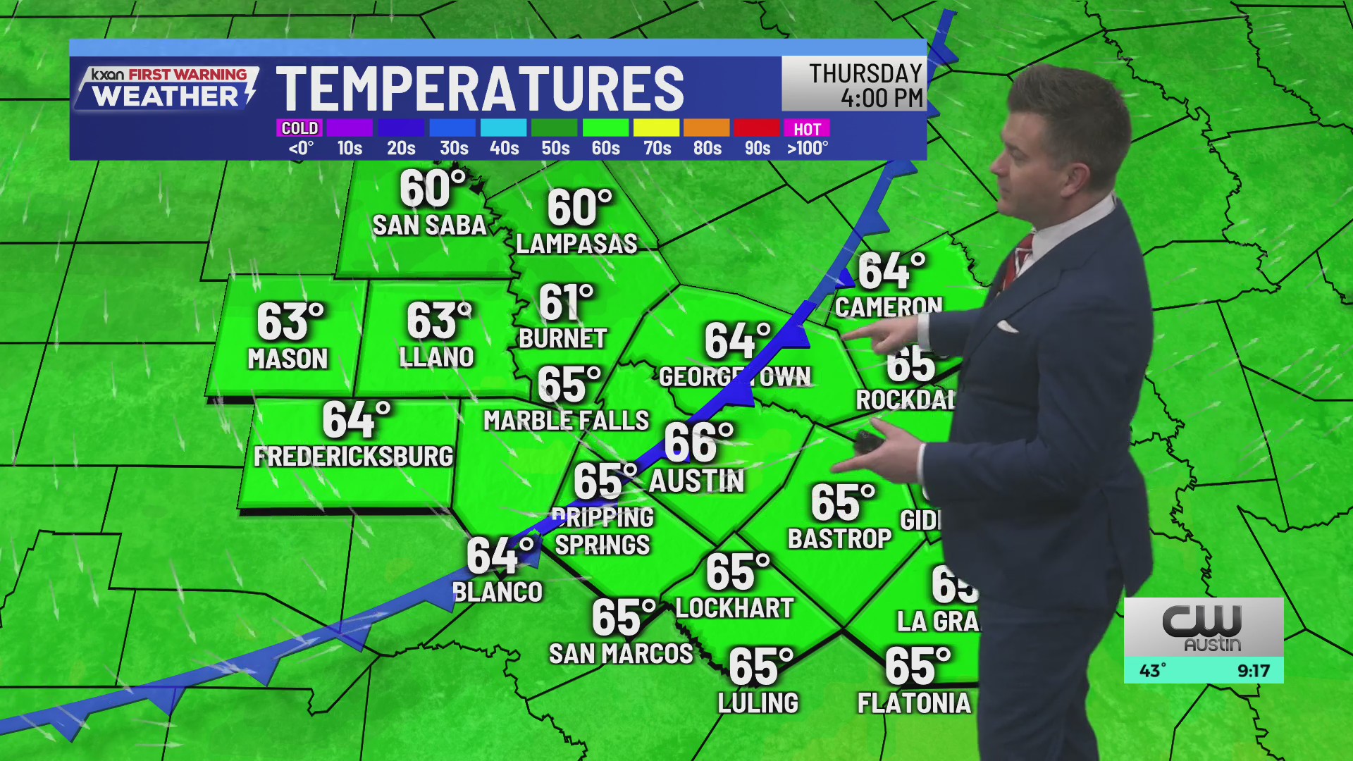Warmer Thursday and then colder again for the weekend | KXAN forecast ...