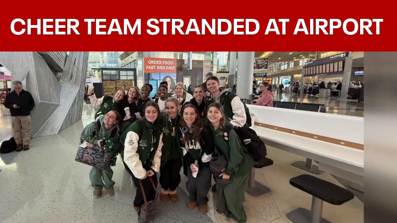 Methacton cheer squad spends 18 hours at Dallas airport after NCA ...