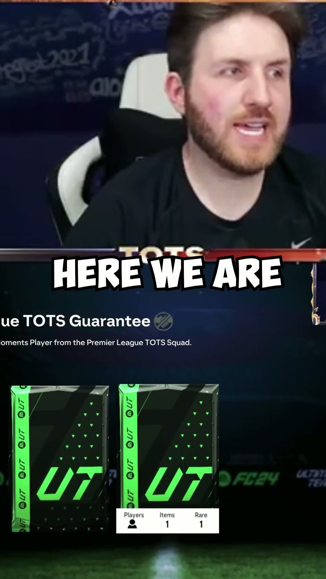 I opened the new Premier League guaranteed TOTS pack