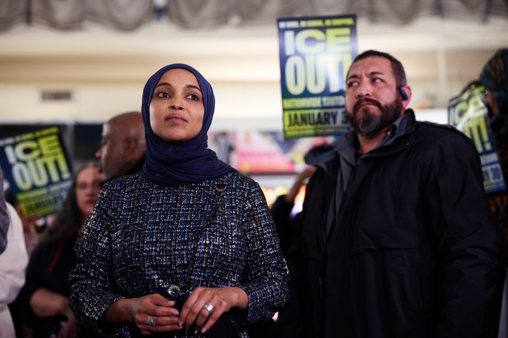 Rep. Ilhan Omar suggests Trump is to blame for syringe attack: 'So ...