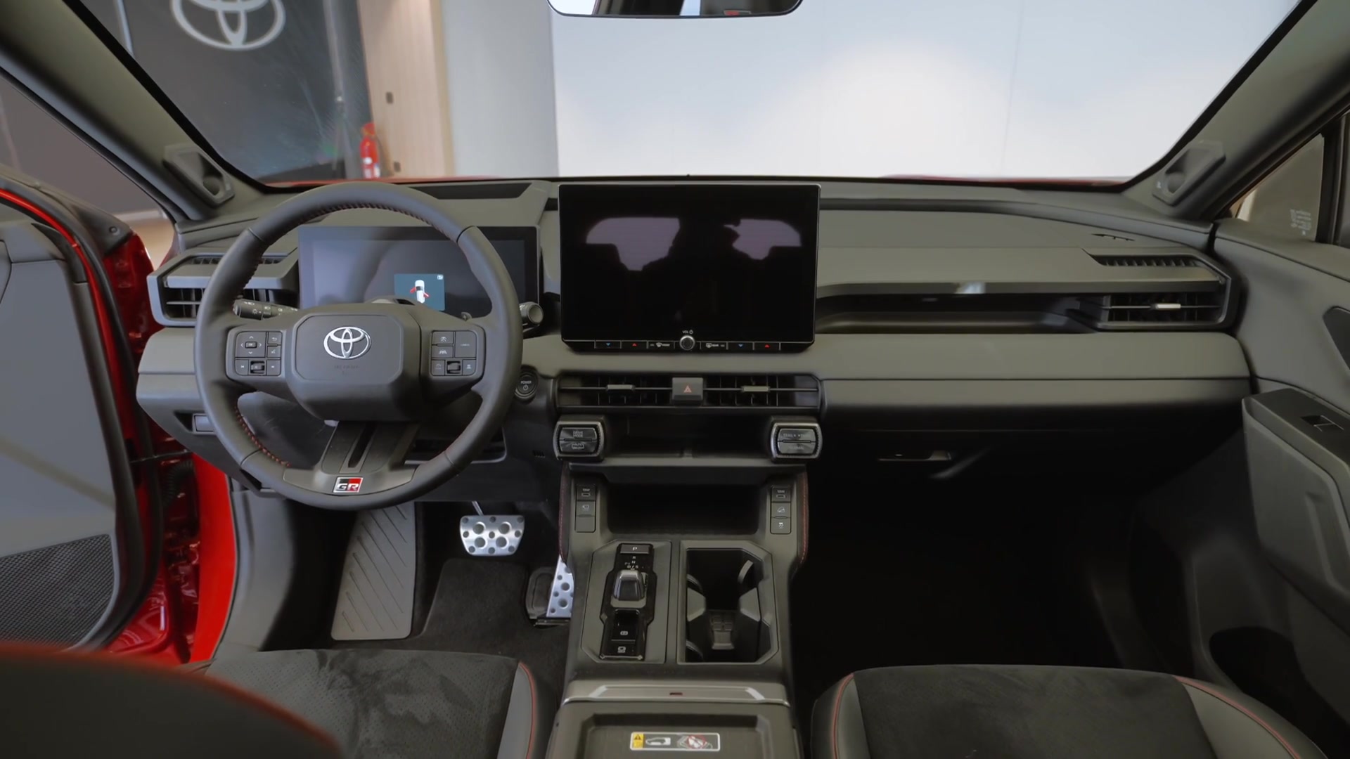 The new Toyota RAV4 interior design in studio
