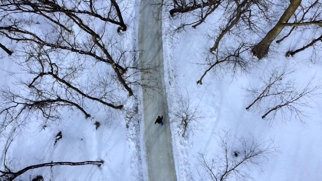New Forest ice skating trail in Baxter is a hit with winter enthusiasts