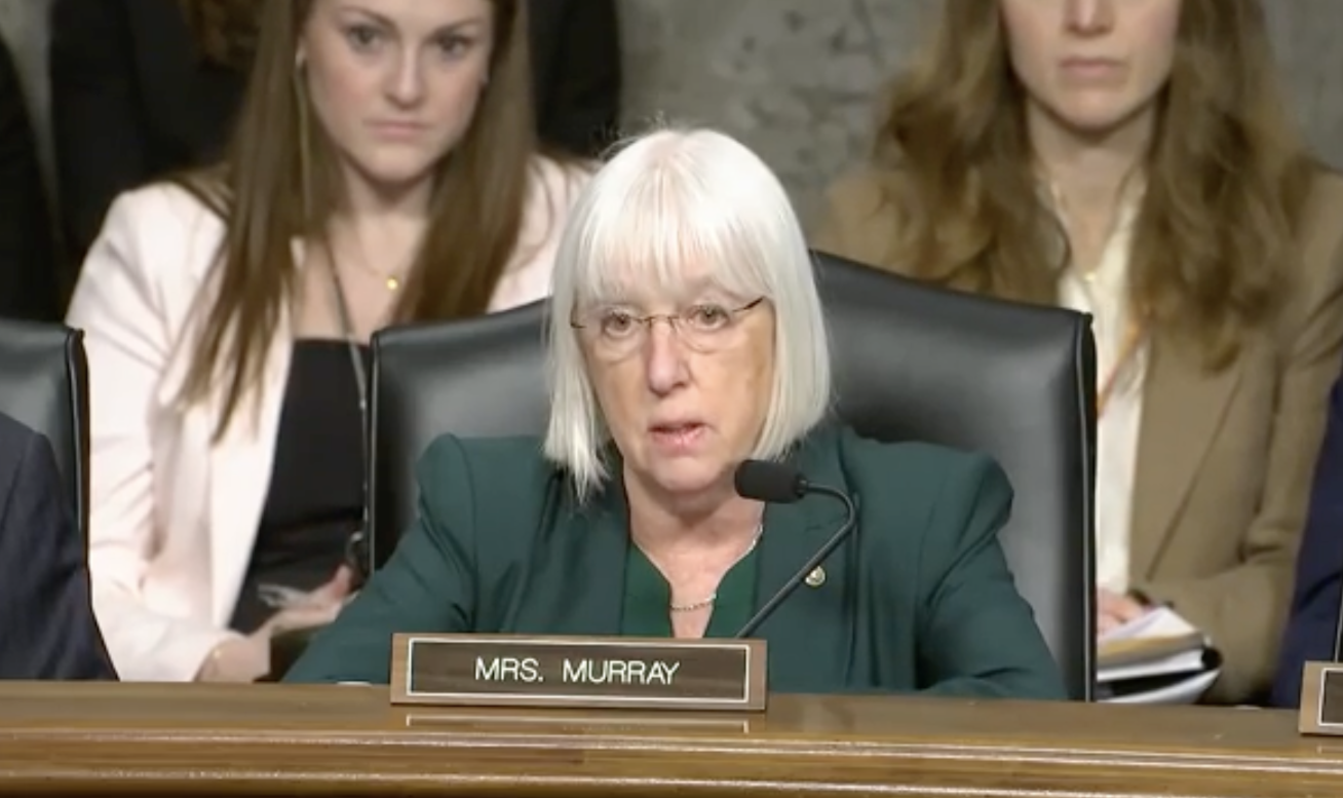 'Words cannot describe how outraged I am': Patty Murray puts smug Trump ...