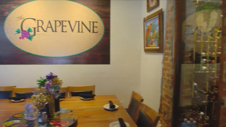 Longtime Donaldsonville restaurant Grapevine Café featured during ...
