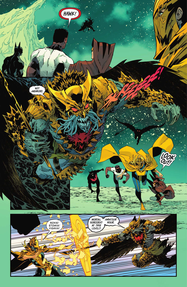 After 86 years, Hawkman gets his most radical redesign to date