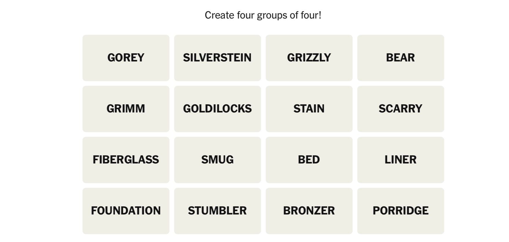 NYT Connections #963: Hints and solutions for January 29, 2026