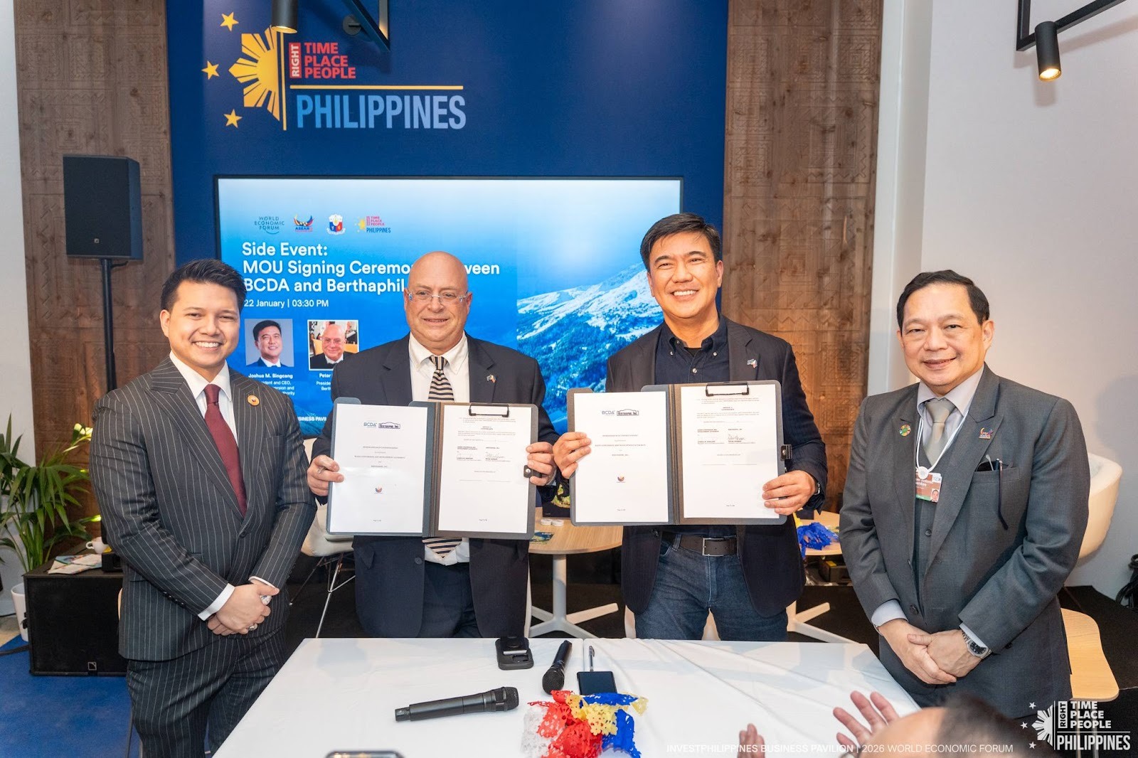 BCDA, Berthaphil to study aviation industry opportunities in Clark