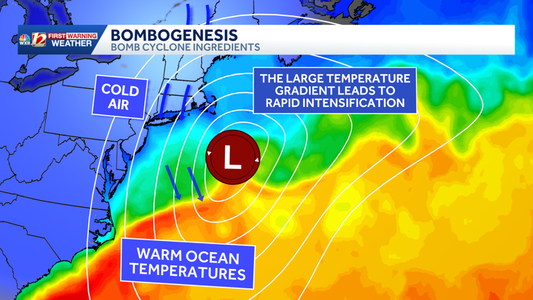 Bomb cyclone may form near the North Carolina coast | What to know ...