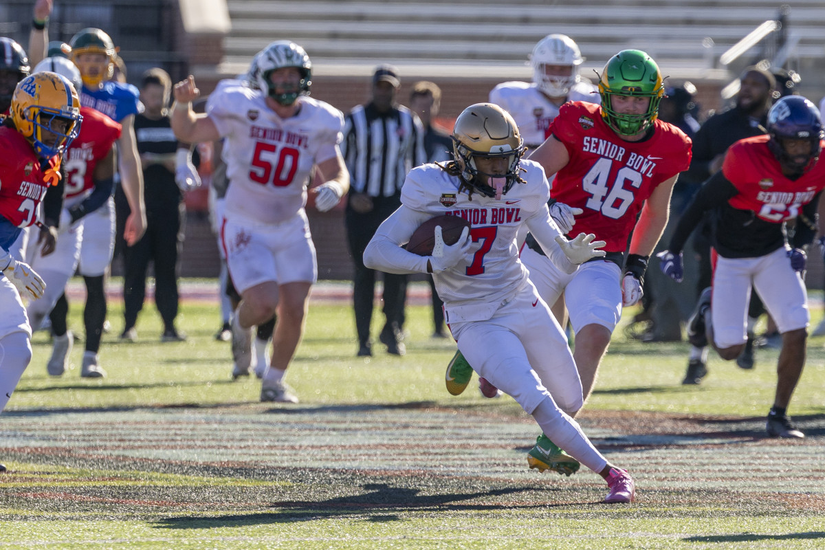 2026 Senior Bowl day 2 winners: Commanders' wide receiver and ...