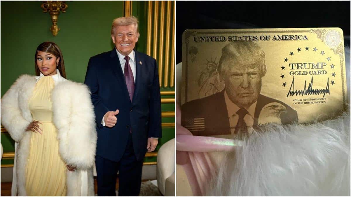 What is Trump's $1 mn gold card? Nicki Minaj gets option for fast-track ...