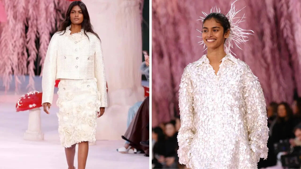 Meet the two Indian-origin models who catwalked for Matthieu Blazy’s ...