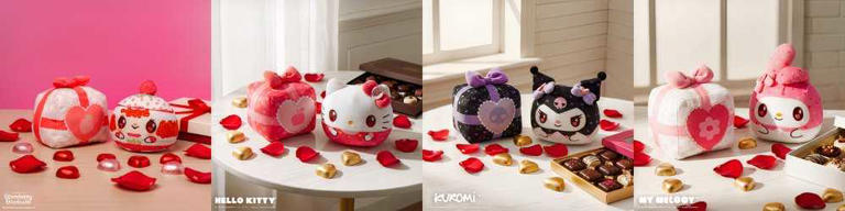 Sanrio skips candy & flowers with new Hello Kitty, Kuromi & more plush ...