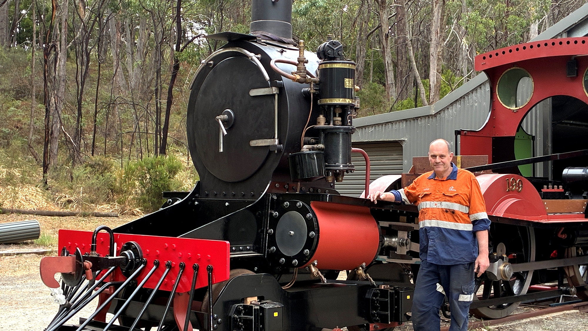 Adelaide man's homemade steam locomotive to haul tourists after 23-year ...
