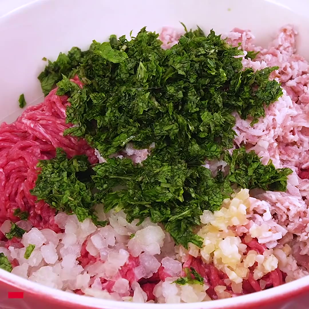 Kafta recheada com 3 queijos | Sal de Flor