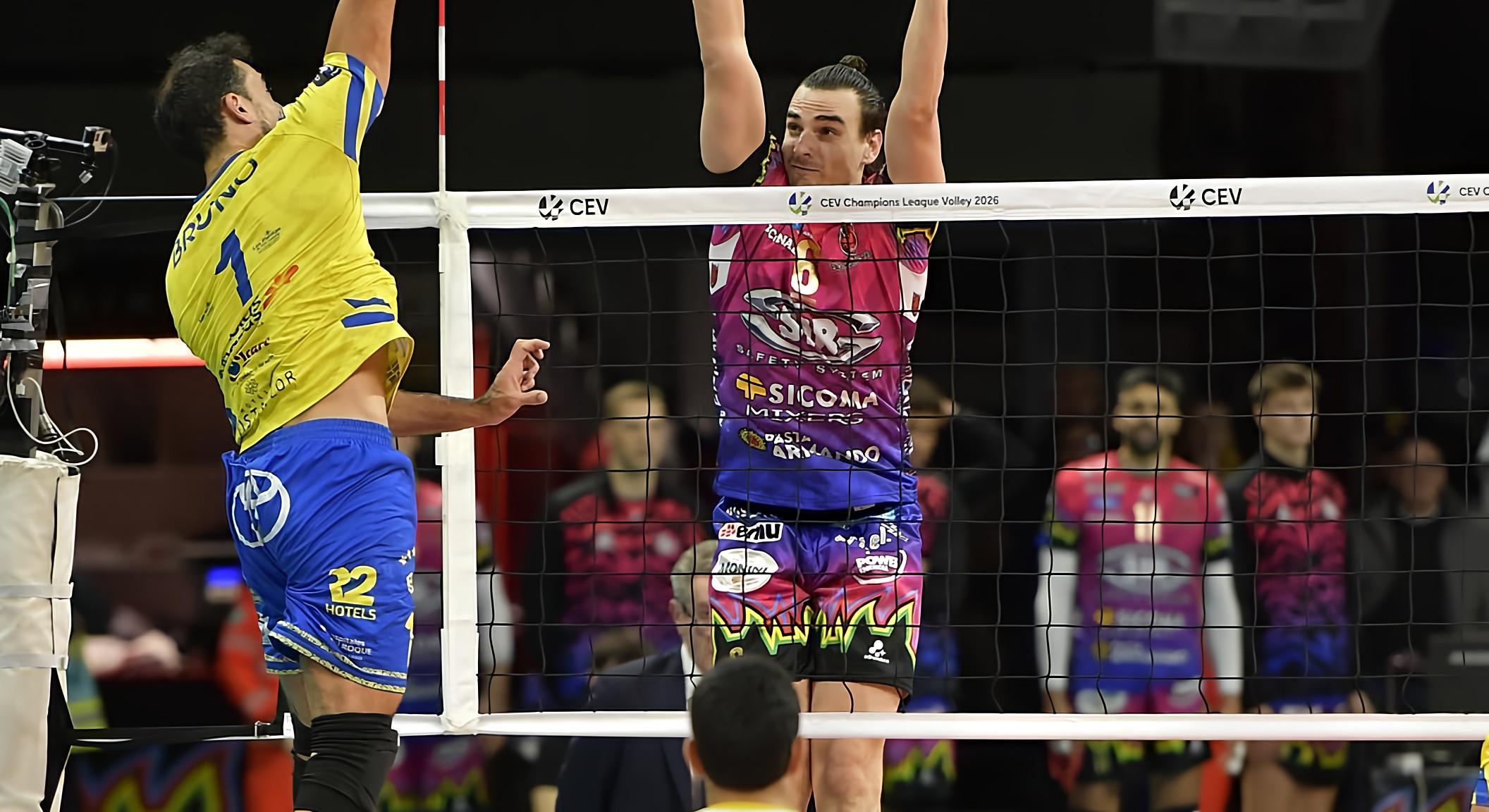 Sir Perugia domina anche in Champions