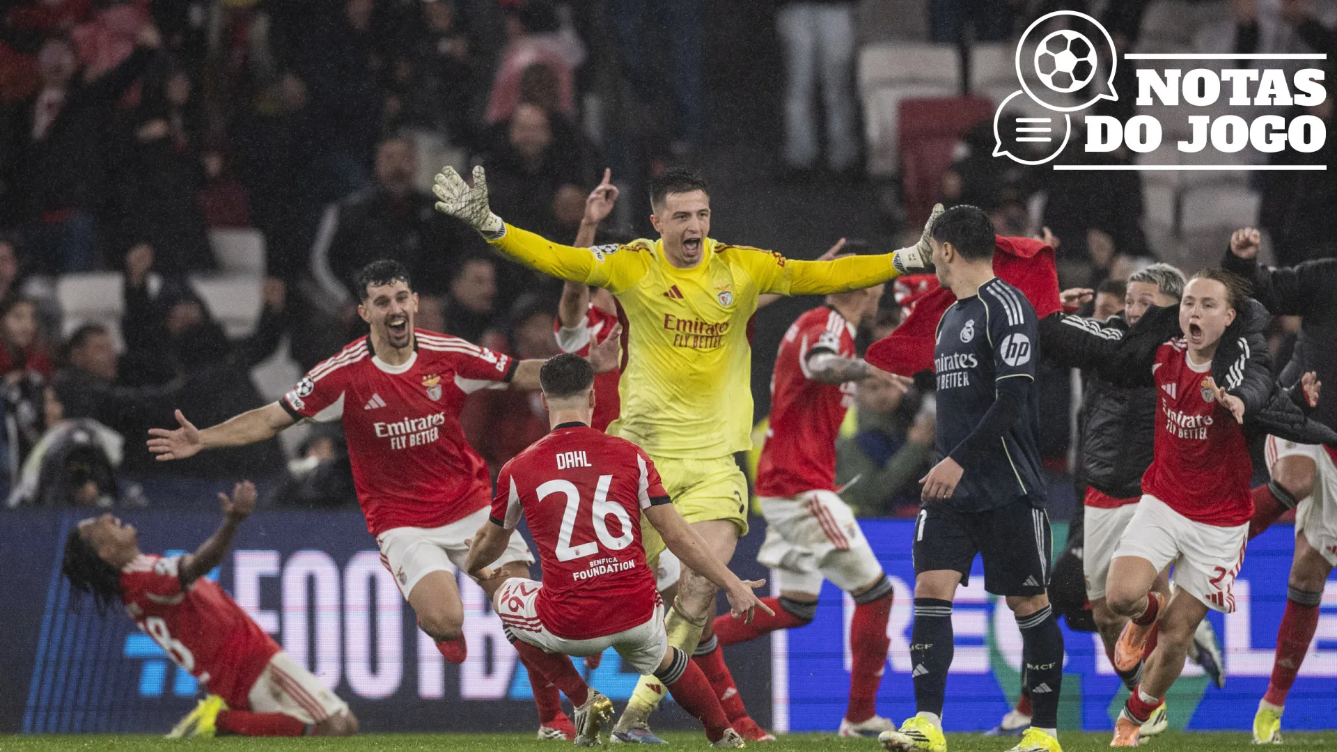 Benfica está 'Trubinado' e não lhe falta nada... nem um apuramento épico