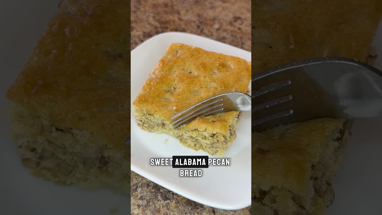 Sweet Alabama pecan sourdough discard bread