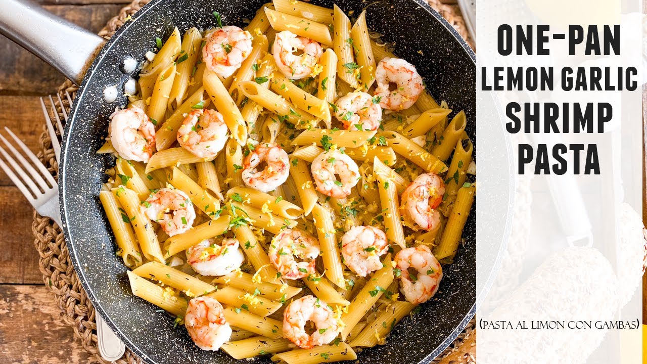 One-pan lemon garlic shrimp pasta: Easy weeknight recipe