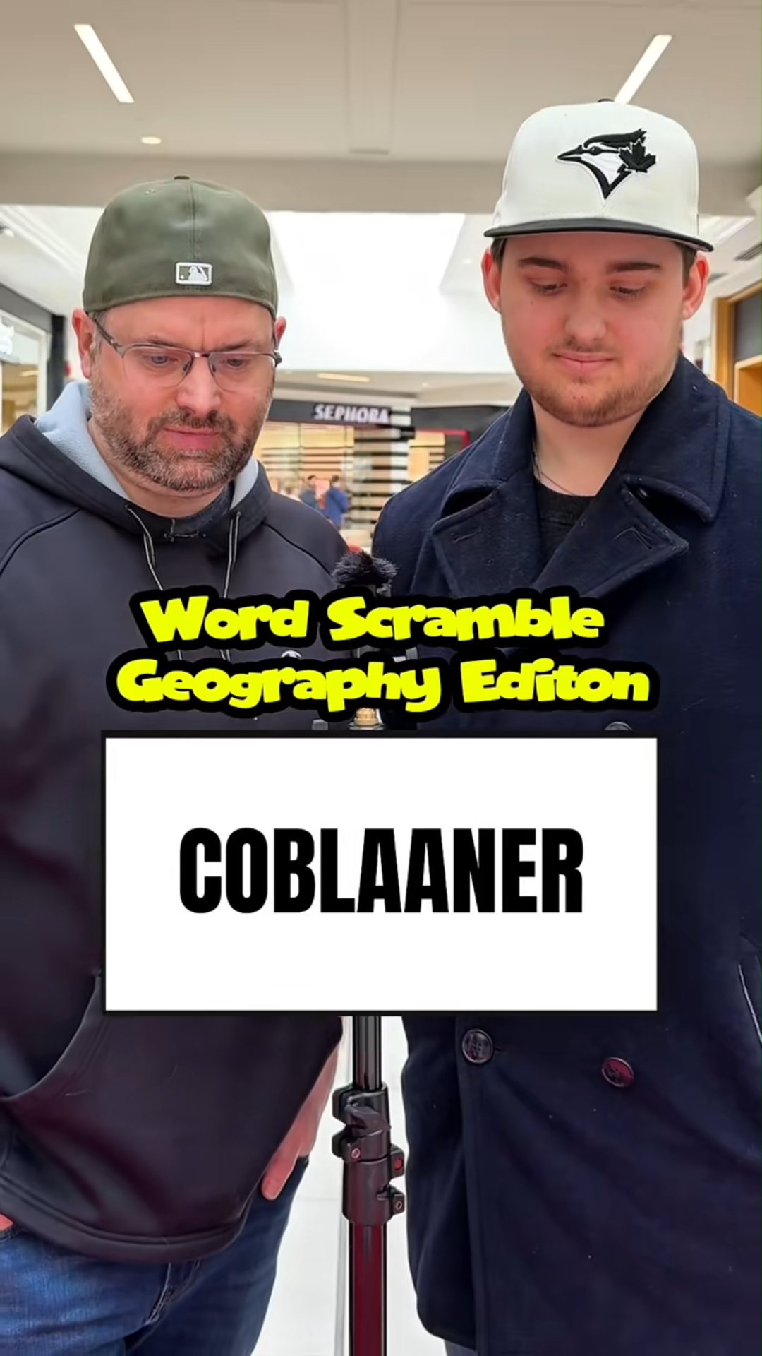 Only geography fans can solve this word scramble