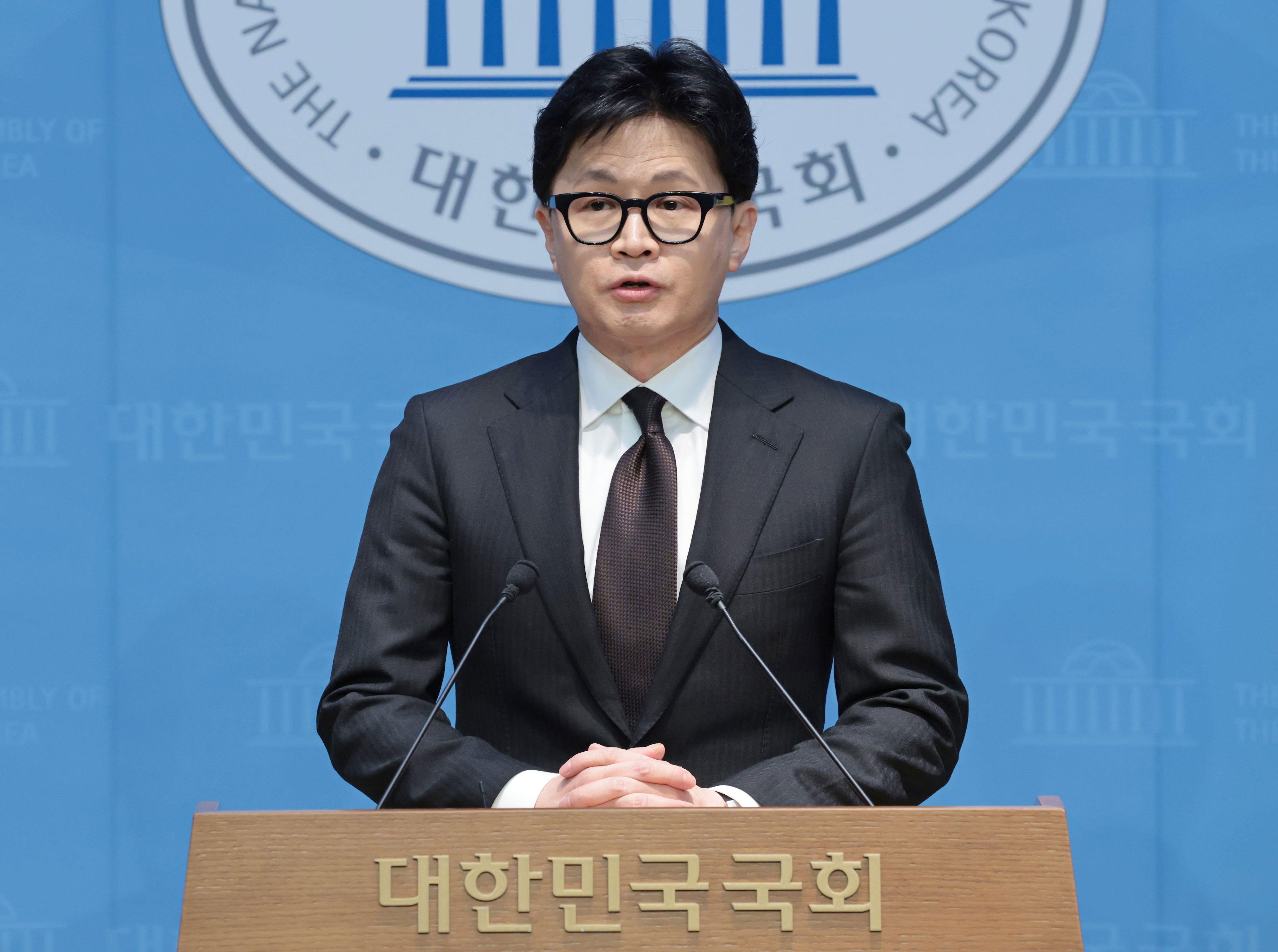 People Power Party leader Han Dong-hoon defies expulsion, vows return