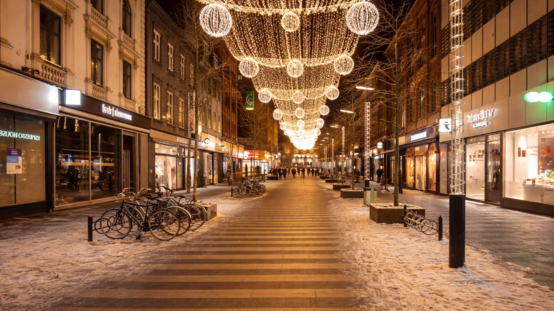 Winter lights in the heart of Denmark