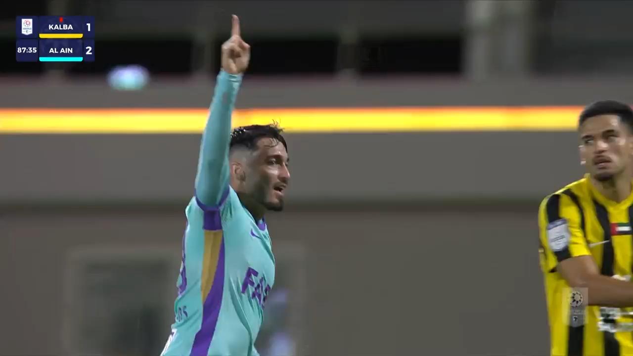 Al Ain still unbeaten in ADNOC Pro League following a 3-1 success at Kalba