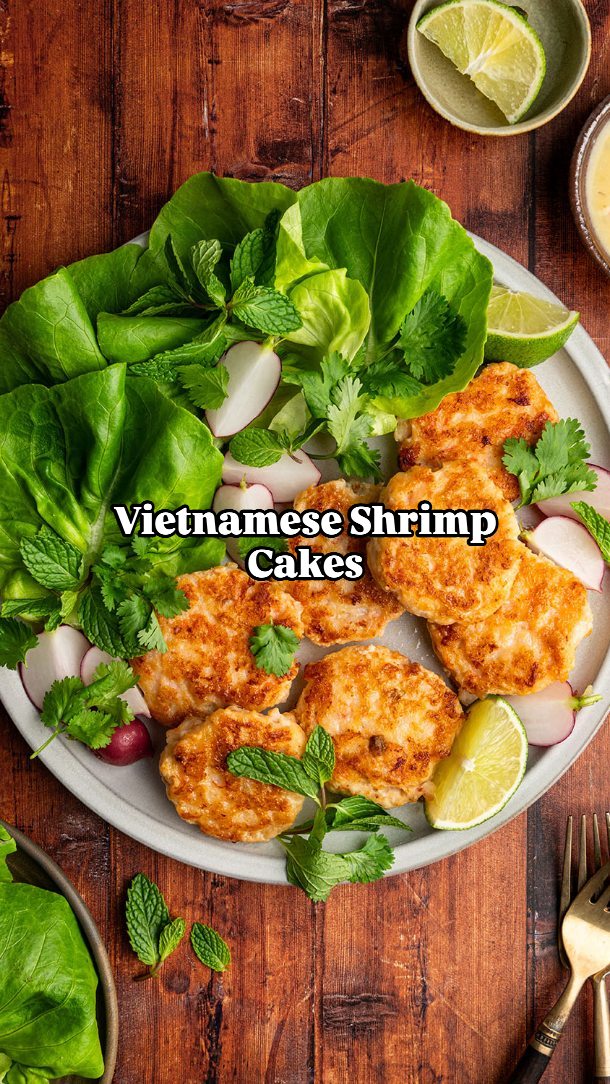 I recreated these Vietnamese shrimp cakes after one bite