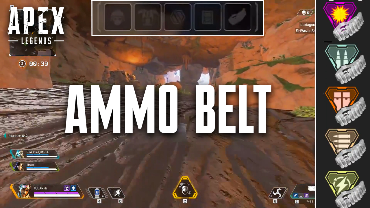 Season 2 Apex Legends ammo belt is a major quality upgrade