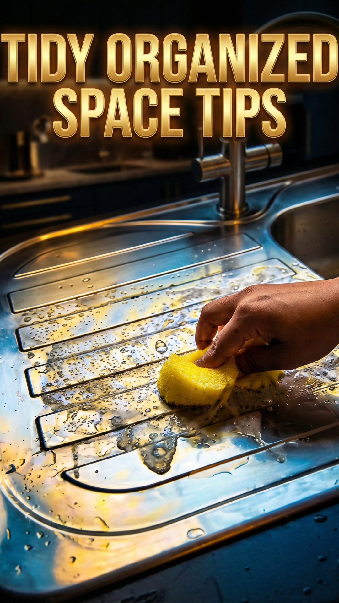 Cleaning motivation for a tidy and organized space