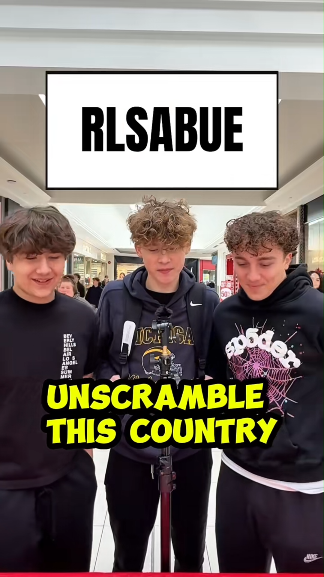 Can you unscramble this country