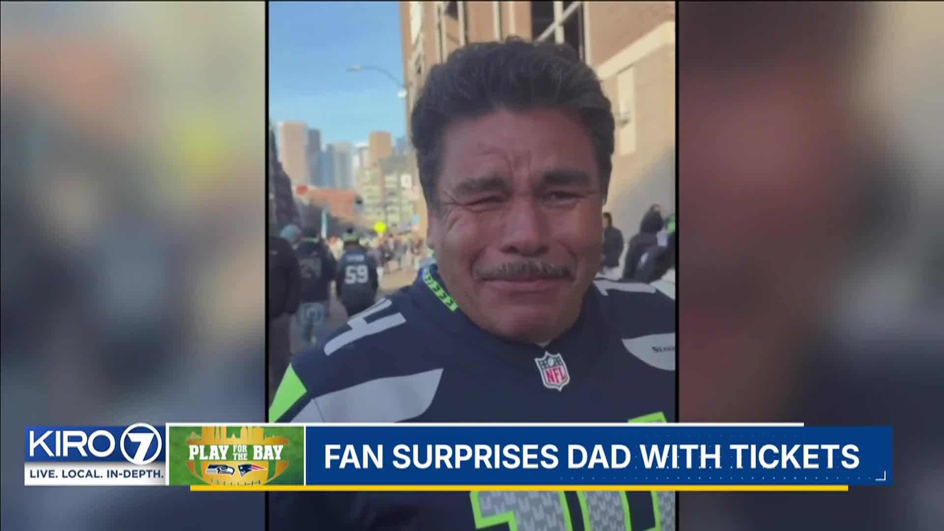 Seahawks fan repays dad’s sacrifices with surprise NFC Championship ...