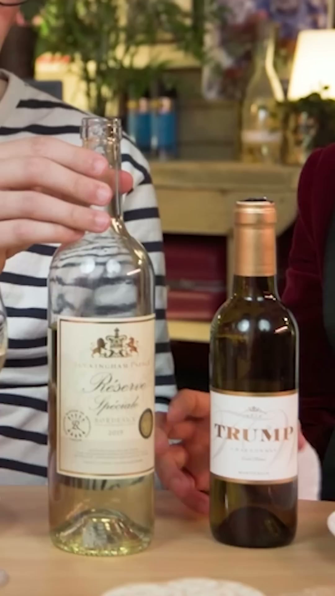 Queen vs Trump: Blind celebrity wine taste test!🥂🍷