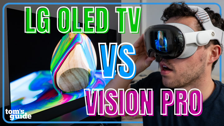 Can Apple Vision Pro replace my LG OLED TV? Movies, gaming, sports compared