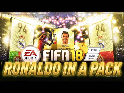 FIFA 18 Ronaldo in a pack!
