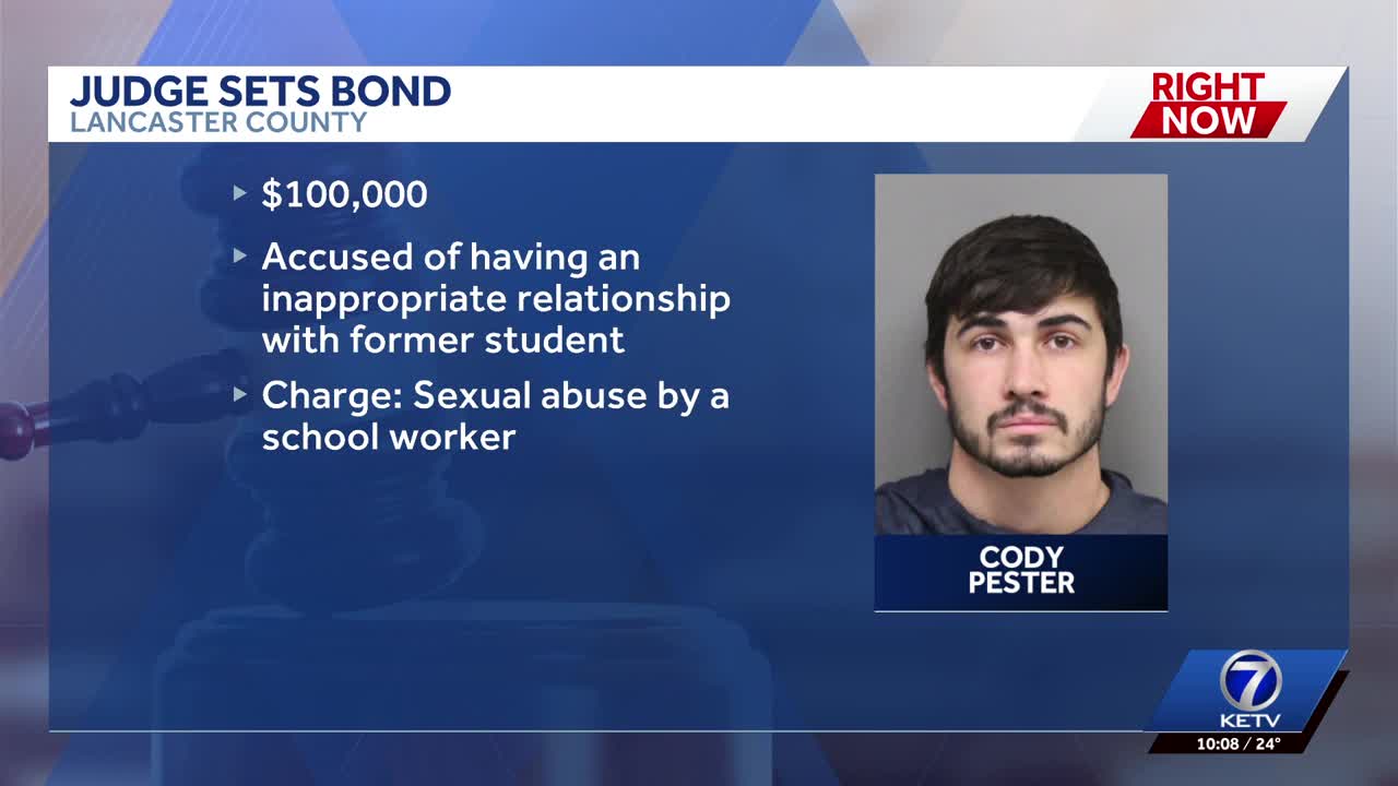 Judge sets bond for Nebraska teacher accused of having inappropriate ...
