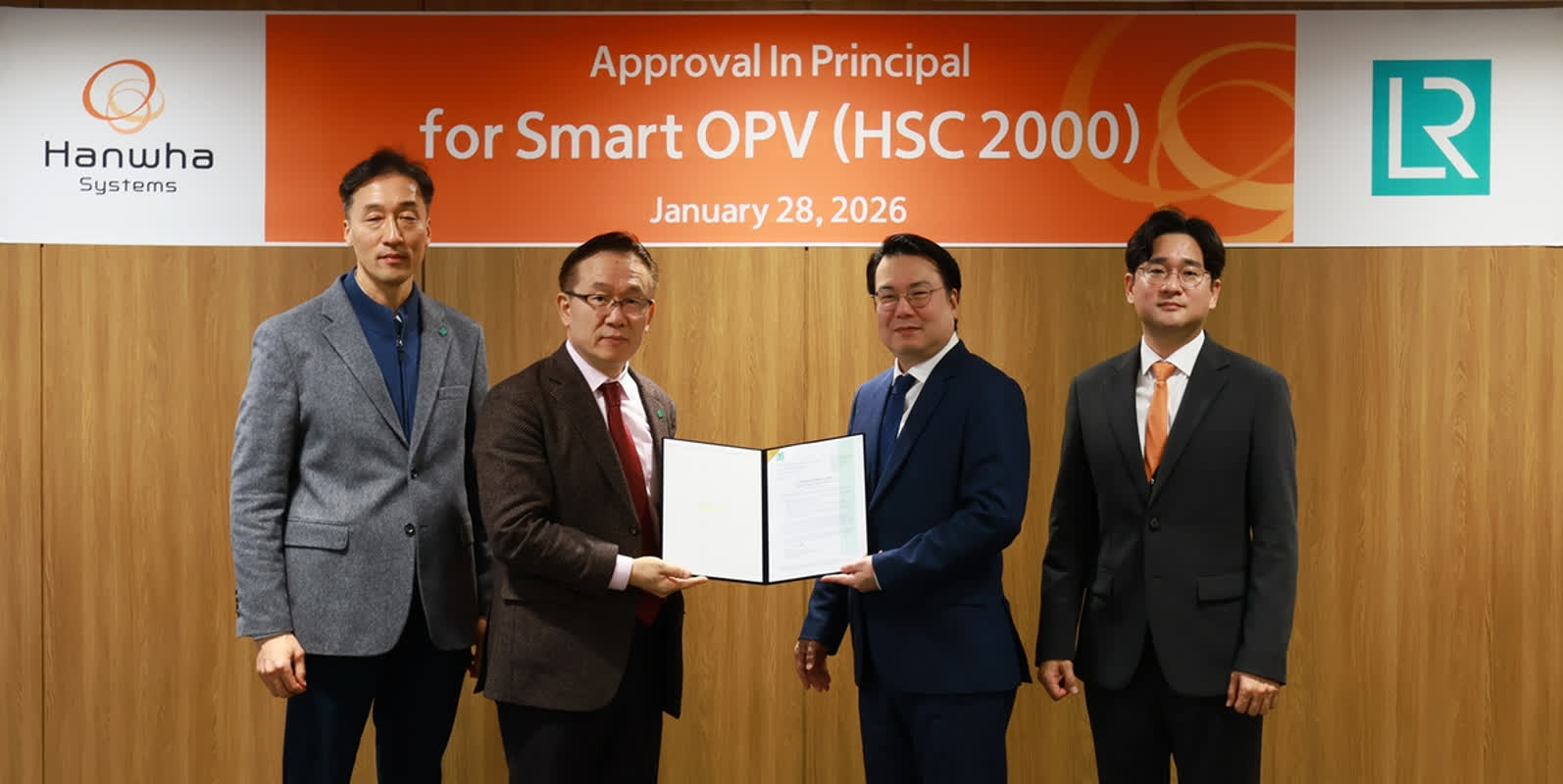 한화시스템, AI 적용 '스마트 다목적 전투함' 국내 첫 英 로이드선급 개념설계(AIP) 획득