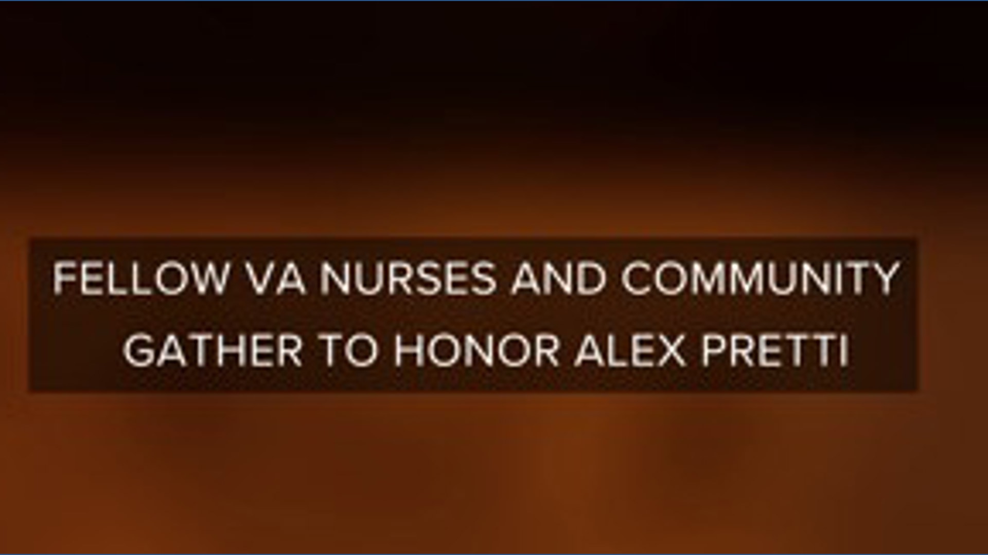 Alex Pretti remembered at vigil held by local VA nurses