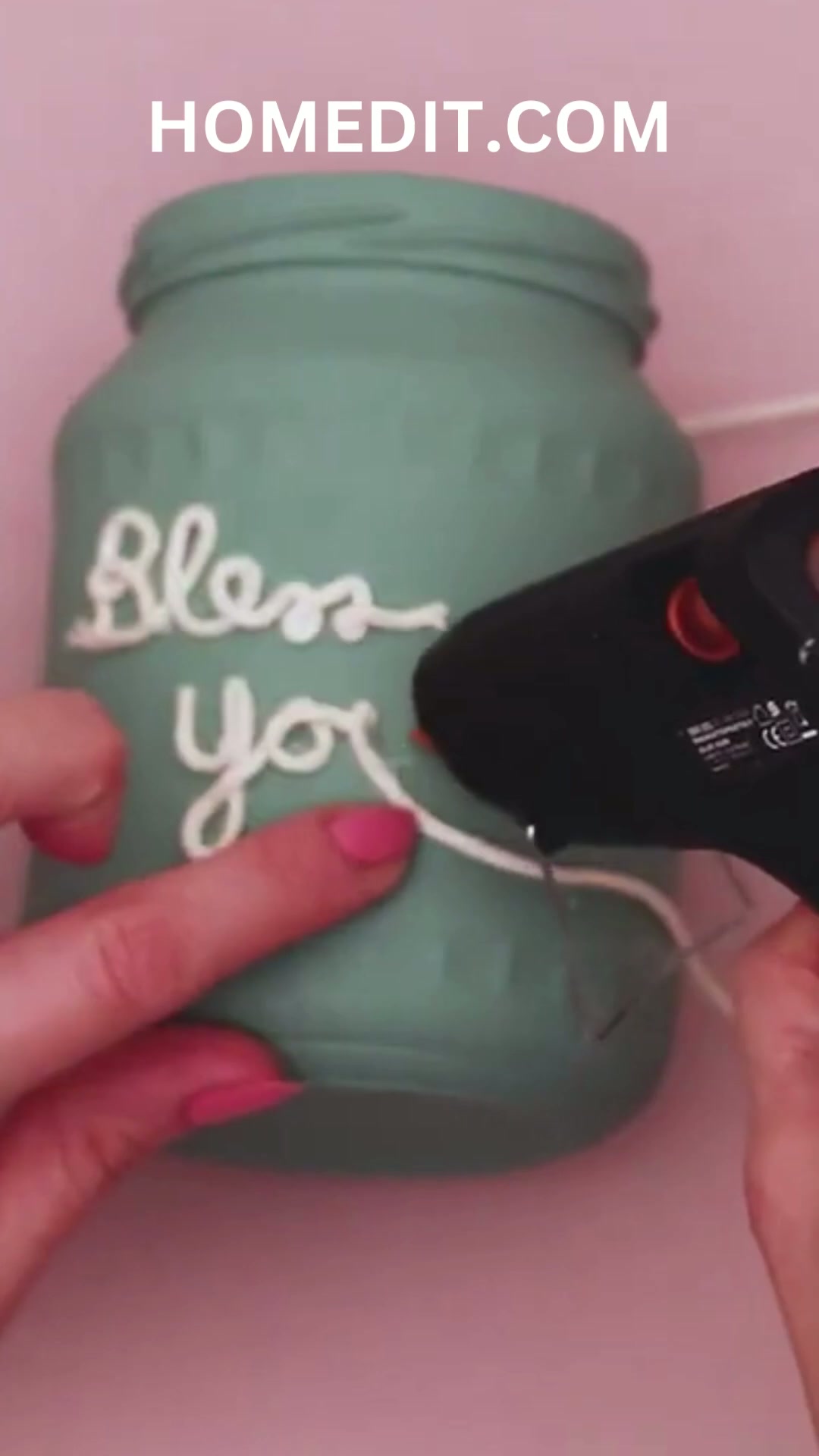 Upcycled elegance: Transforming a mason jar into a tissue paper holder ...