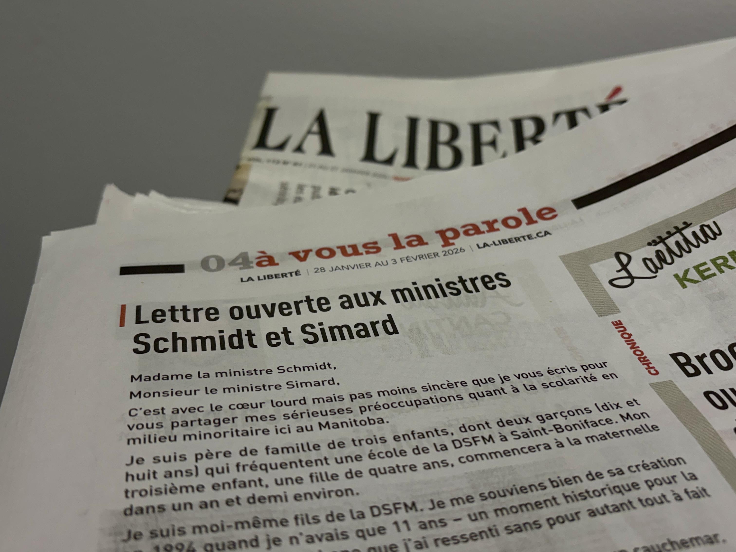 Un père franco-manitobain interpelle la province sur l’équité de l ...