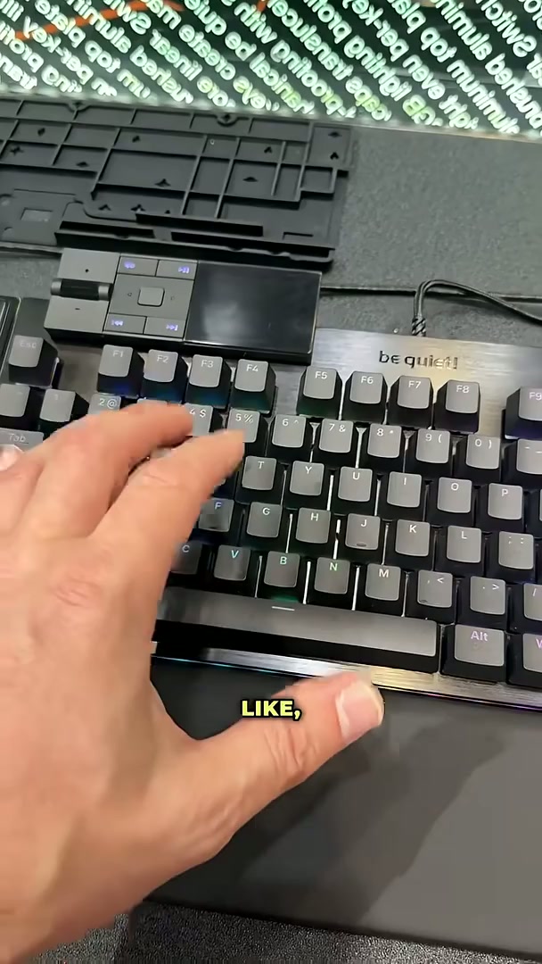 Did you know be quiet! makes keyboards?